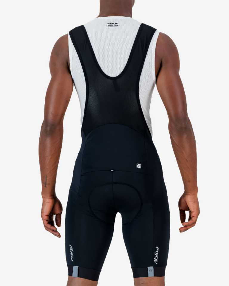 Mens Bib Short | Octane 2.0 | Black | Enjoy.cc