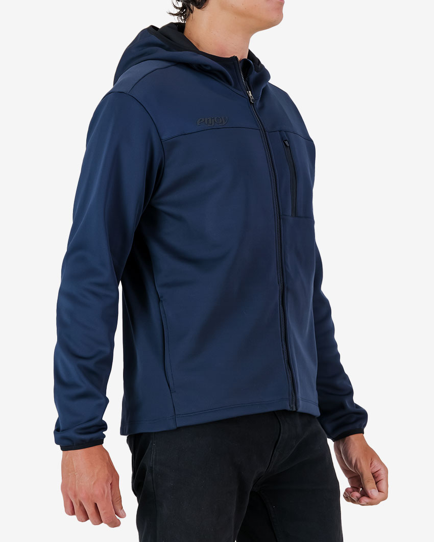 Men's Soft Shell Jacket |Navy | Enjoy.cc
