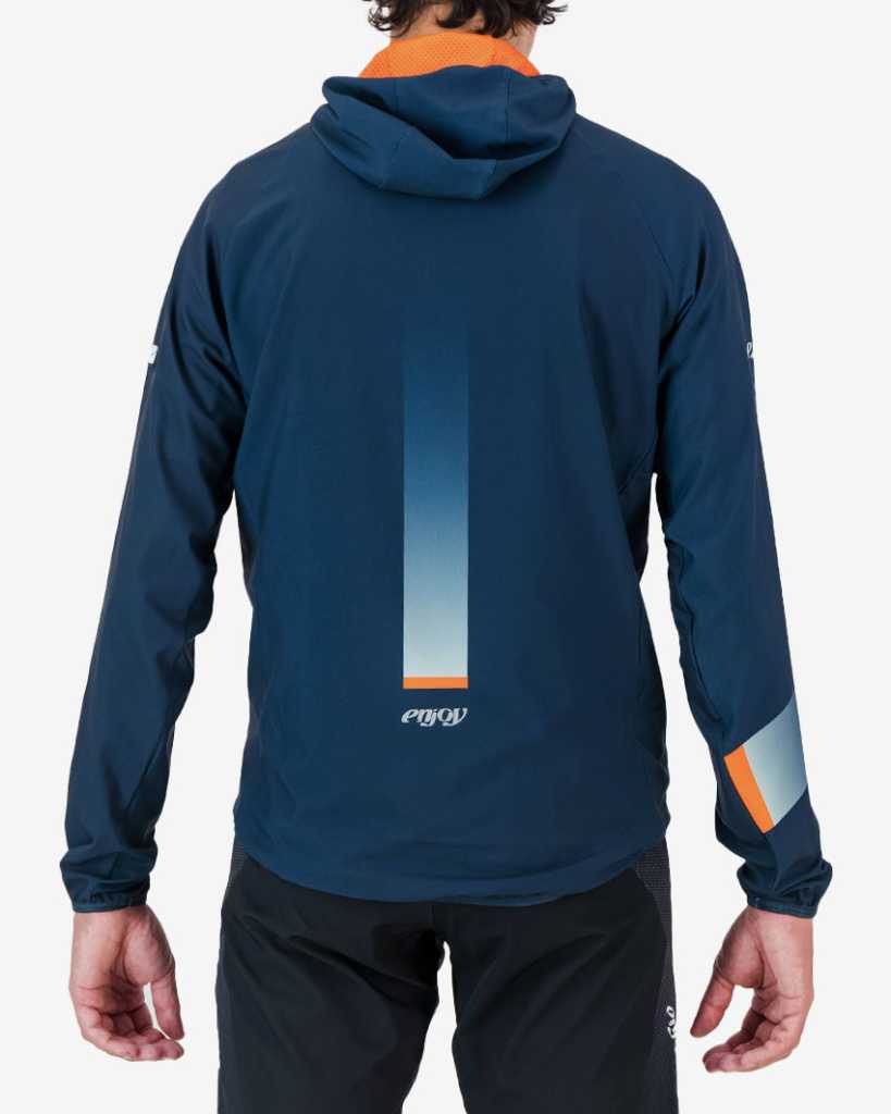 Men's Water Resistant Cycling Jacket | Contour | Navy |Enjoy.cc