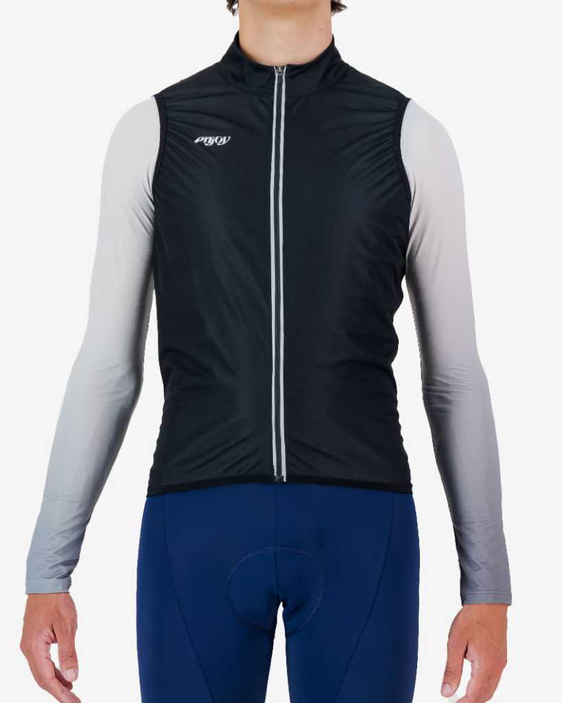 Mens Waterproof Gilet | Scruncher | Black | Enjoy.cc