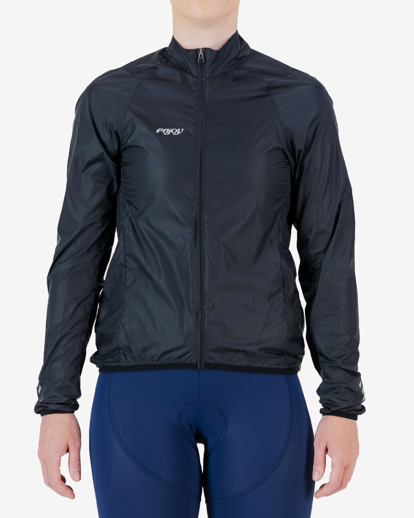 Women's Cycling Jacket | Windbreaker | Atom | Stealth | Enjoy.cc